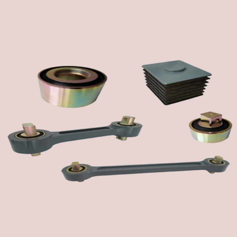 Rubber bush, block and link assembly - Ritra Technologies LLP